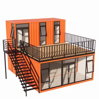 20 Feet Portable Shipping Container Clothing Store Prefab Mobile Shop ...