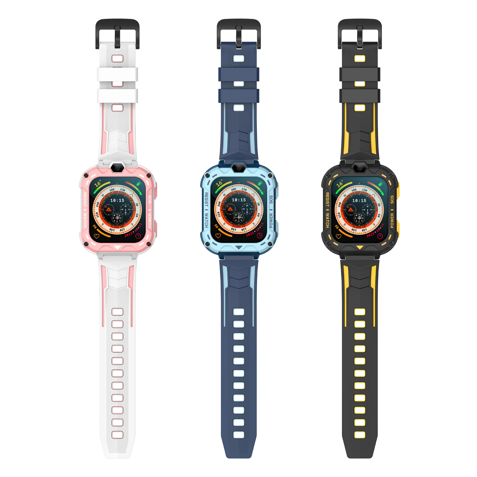 For Wonlex CT17 Kids Smart Watch Android 4G SIM Card GPS Tracker IP67 ...