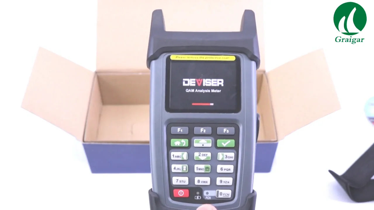 Deviser Ds2460q Signal Level Meter Catv Qam Analyzer Mer,Pre & Post Ber Measurements - Buy ...