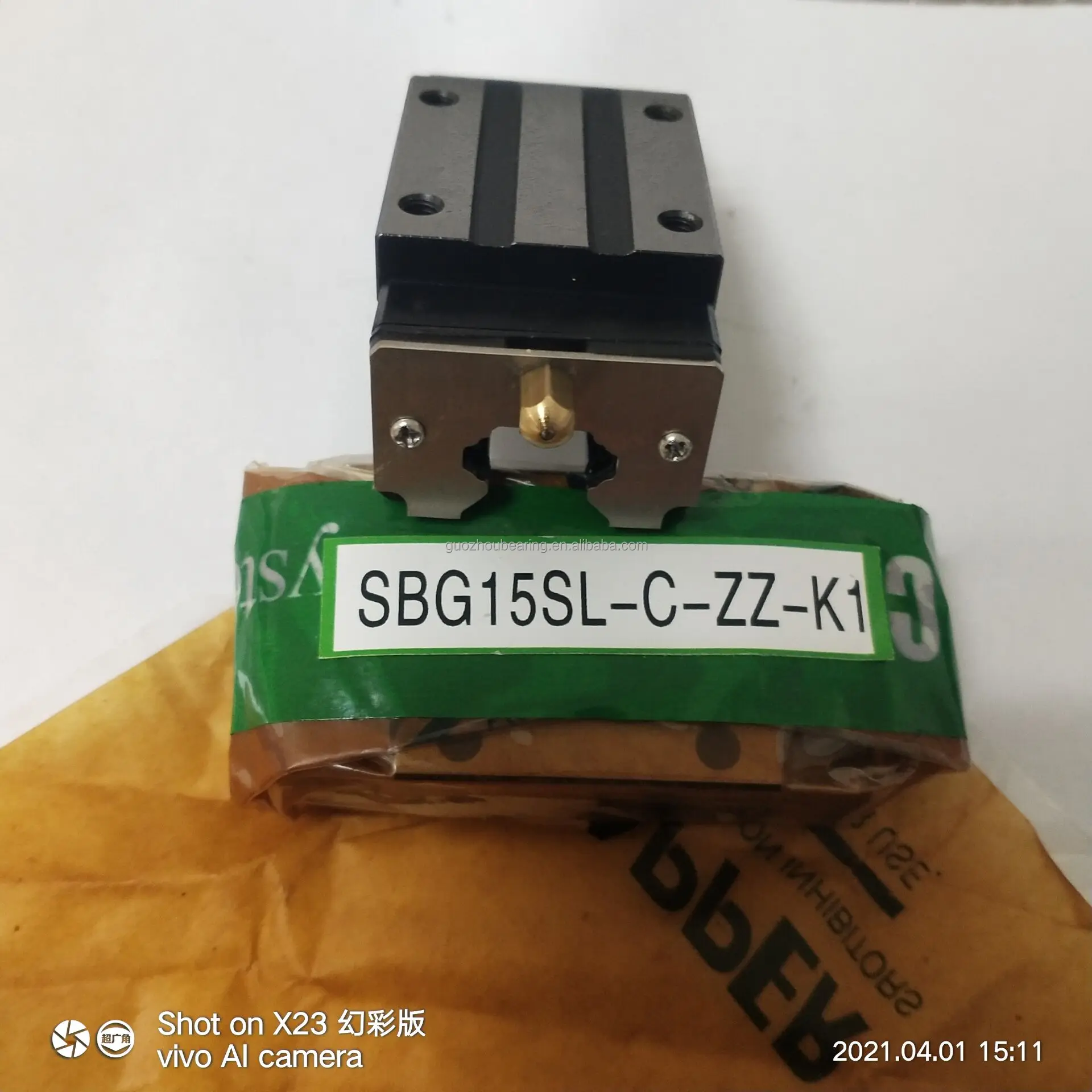 Original SBC Linear Guideway Linear Guide Block Bearing SBG15SL SBG15SL ...