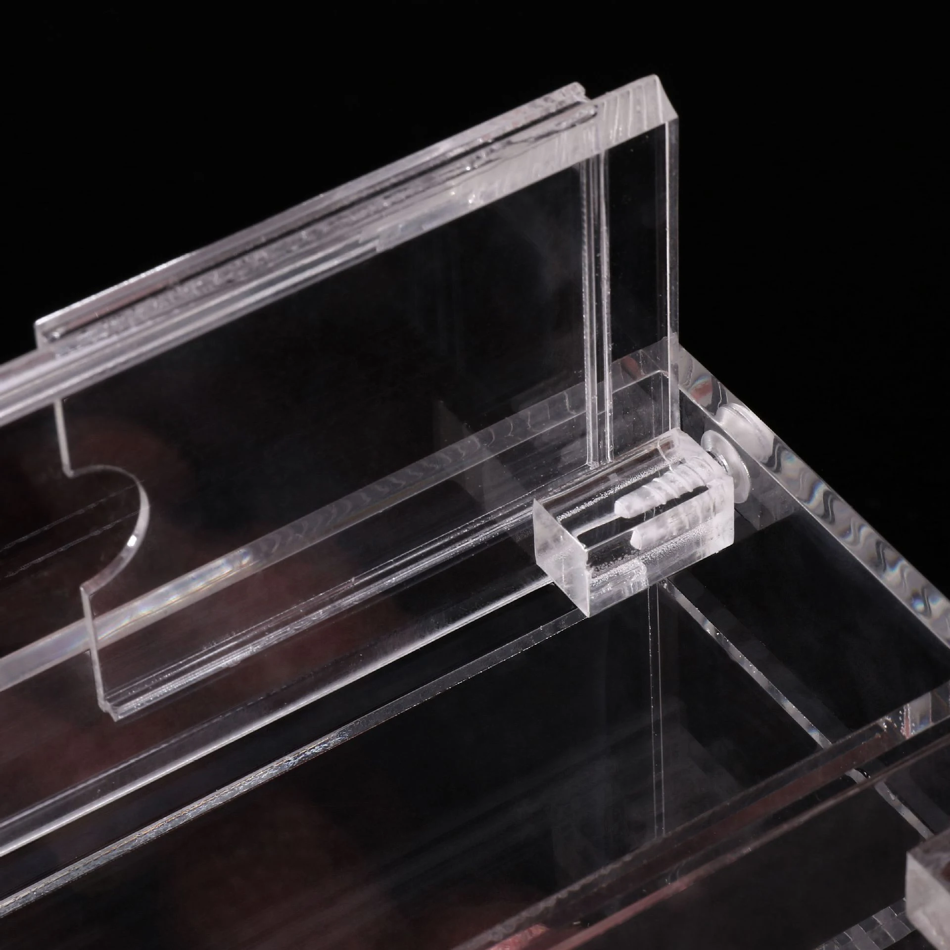Clear Acrylic Boxes with lid Transparent tool Box Case for Handicrafts ...
