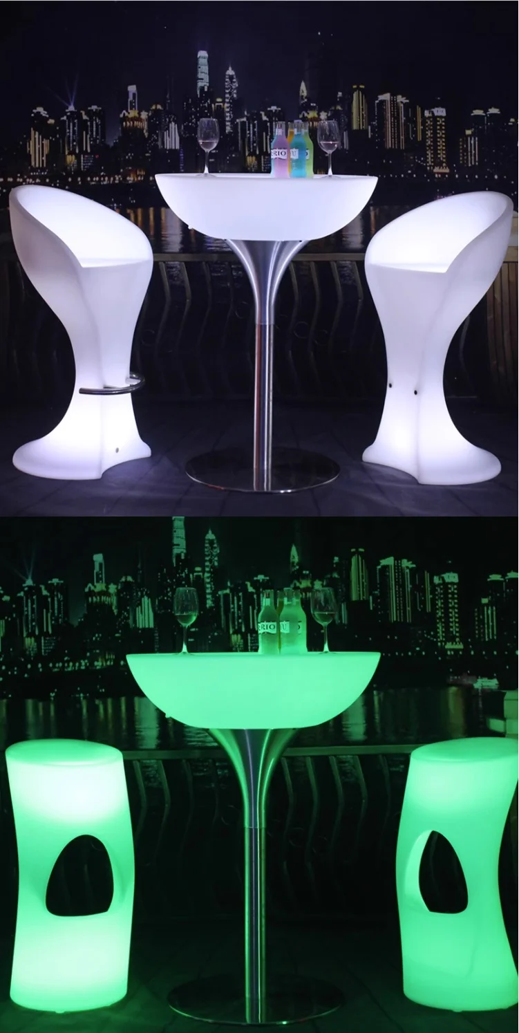 Modern Color Changing Rechargeable Waterproof Cocktail Nightclub Party ...