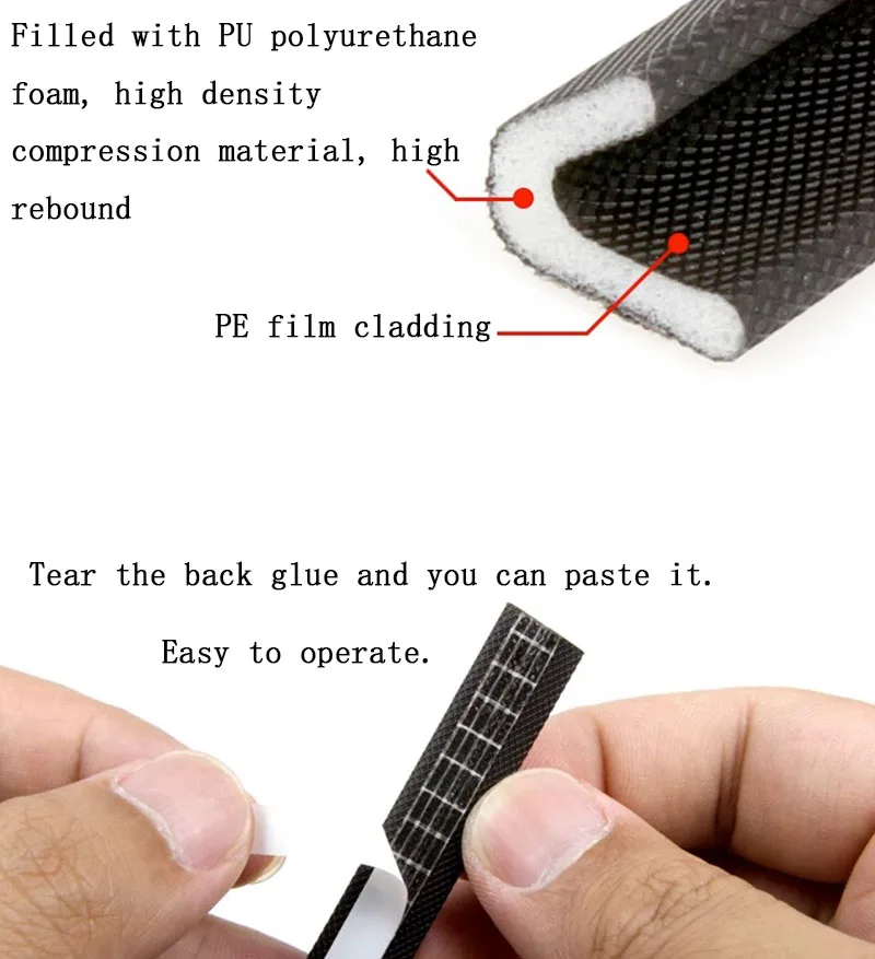 Sliding Door Cladding Type Self Adhesive Pu Foam Door And Window ...