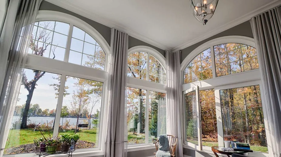 Minetal Double Glazed Glass French Style Aluminum Casement Windows ...