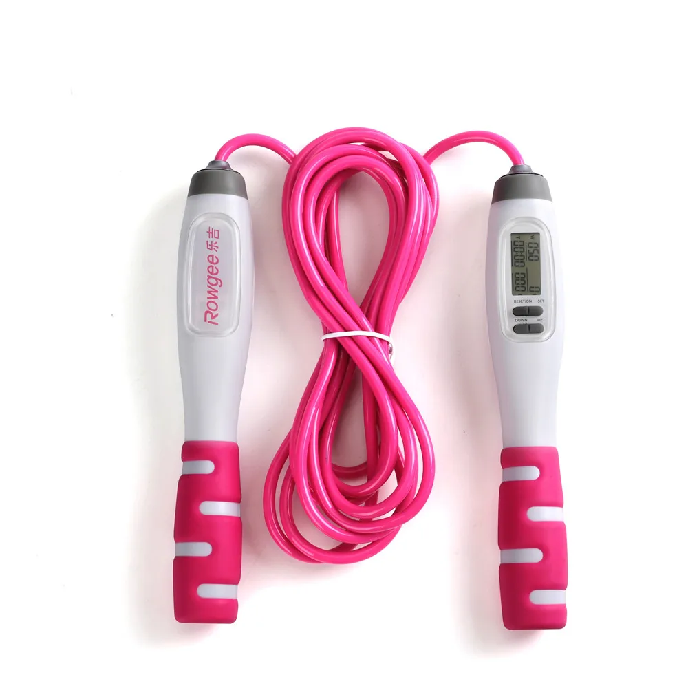 Flexo Use Skip Rope Turn Count Time Setting Fat Loss Jump Rope Asj-01 ...