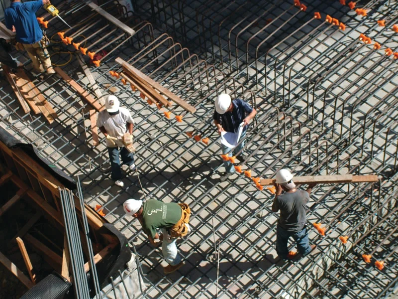 Reinforced Welded Wire Mesh Panels for Concrete Slabs