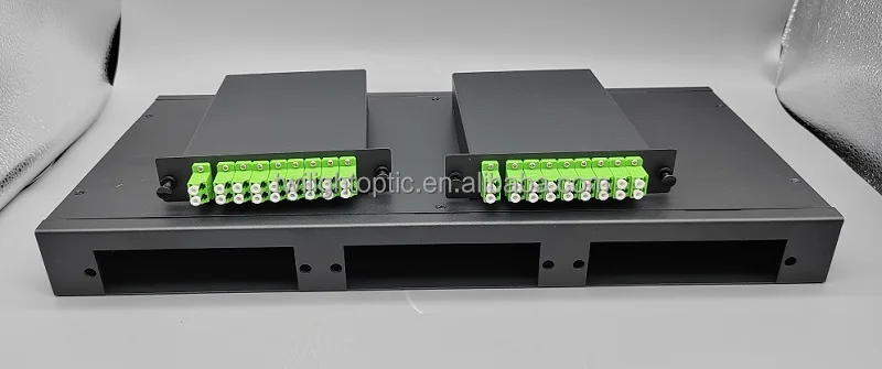 1U Slide-Out Rack Mount LGX Fiber Enclosure for FTTH