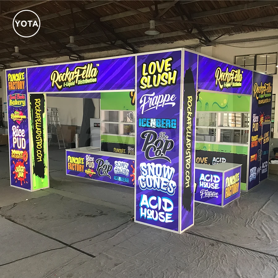 Tawns 20x20 Custom Easy Assemble Exhibition Tradeshow Displays Stand ...