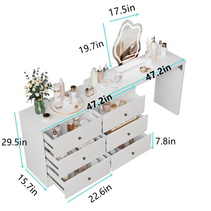 Modern Luxury Makeup Dresser Vanity Dressing Table Makeup Dressing Room ...