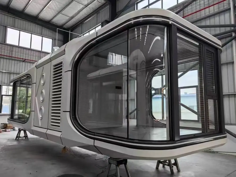 Prefab House Modern Capsule Cabin Hotel Container Home Sleep Pod ...