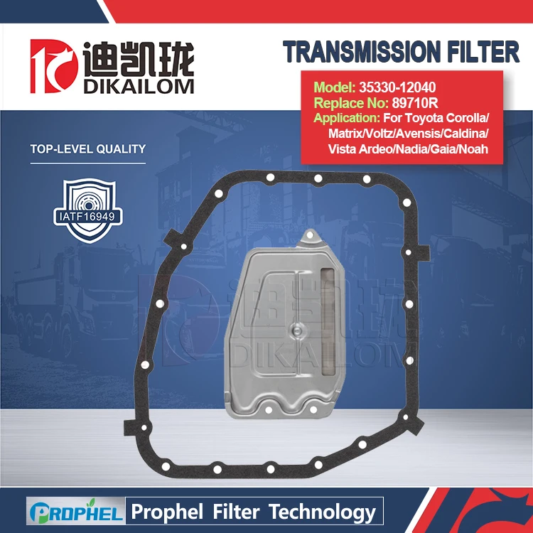 Filtro de aceite 35330-12040 3533012040 89710r, piezas de caja de ...