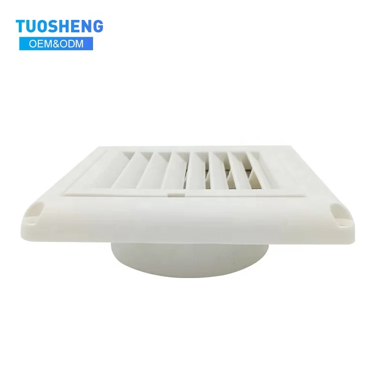 White Pp Material Louver Air Ventilation High Quality Air Conditioning ...