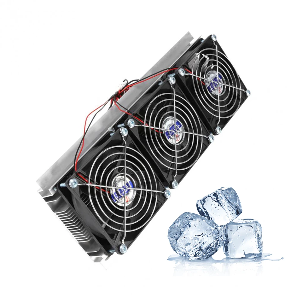 Electron Semiconductor Refrigeration Cooler Triple Fan Kit