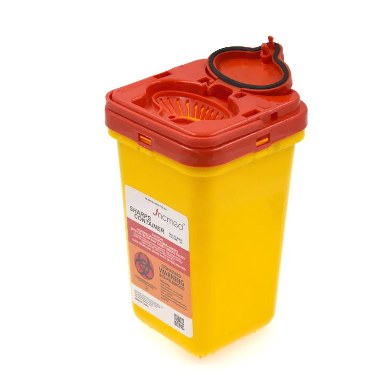 Safe and Durable Sharps Container for Medical Waste Disposal