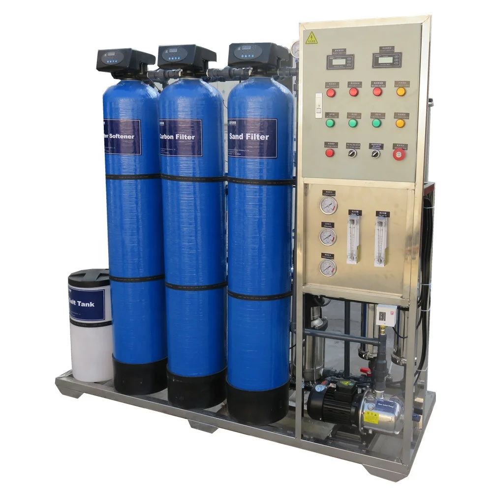 500 Liters Desalination Salt Water to Drinking Water Purifying Machines ...