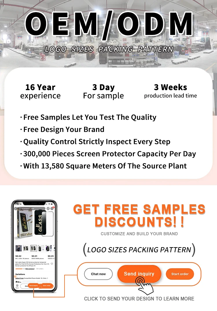 HYTO High Quality 0.4mm ESD Anti-static OG Tempered Glass Screen ...