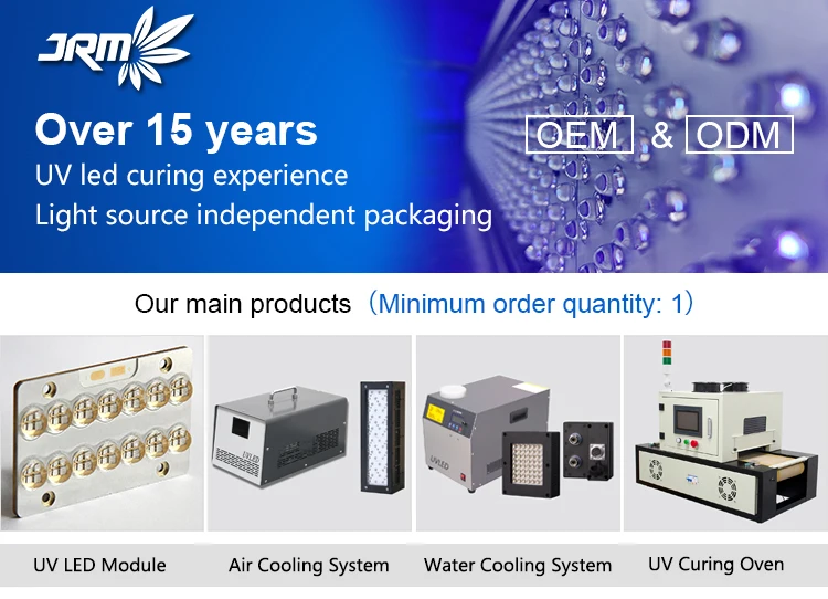 1300W UV LED Curing System 365nm 395nm Semi-Auto for Inkjet Printer Ink ...