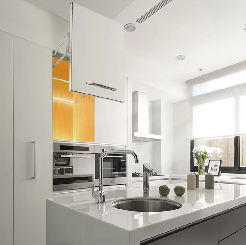 Flap Stay Supporting Cabinet Doors Hydraulic Kitchen Lift System ...