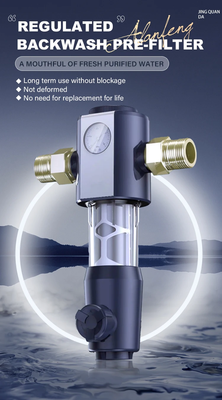 Stainless Steel Automatic Whole House Water Filter System Supply Water ...