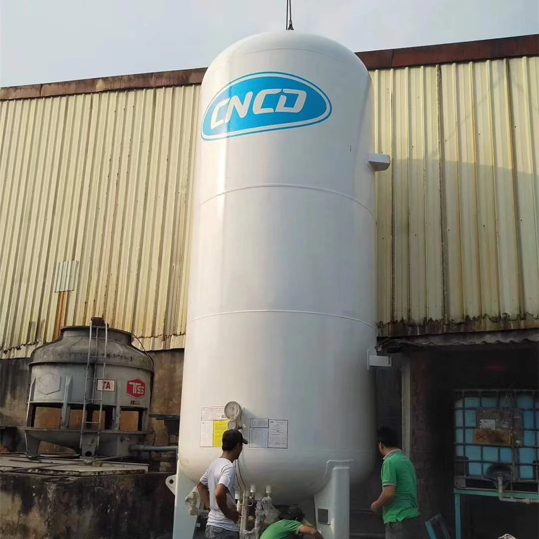 15000l Double Wall Vacuum Storage Tank Cryogenic Liquid Oxygen Tank ...