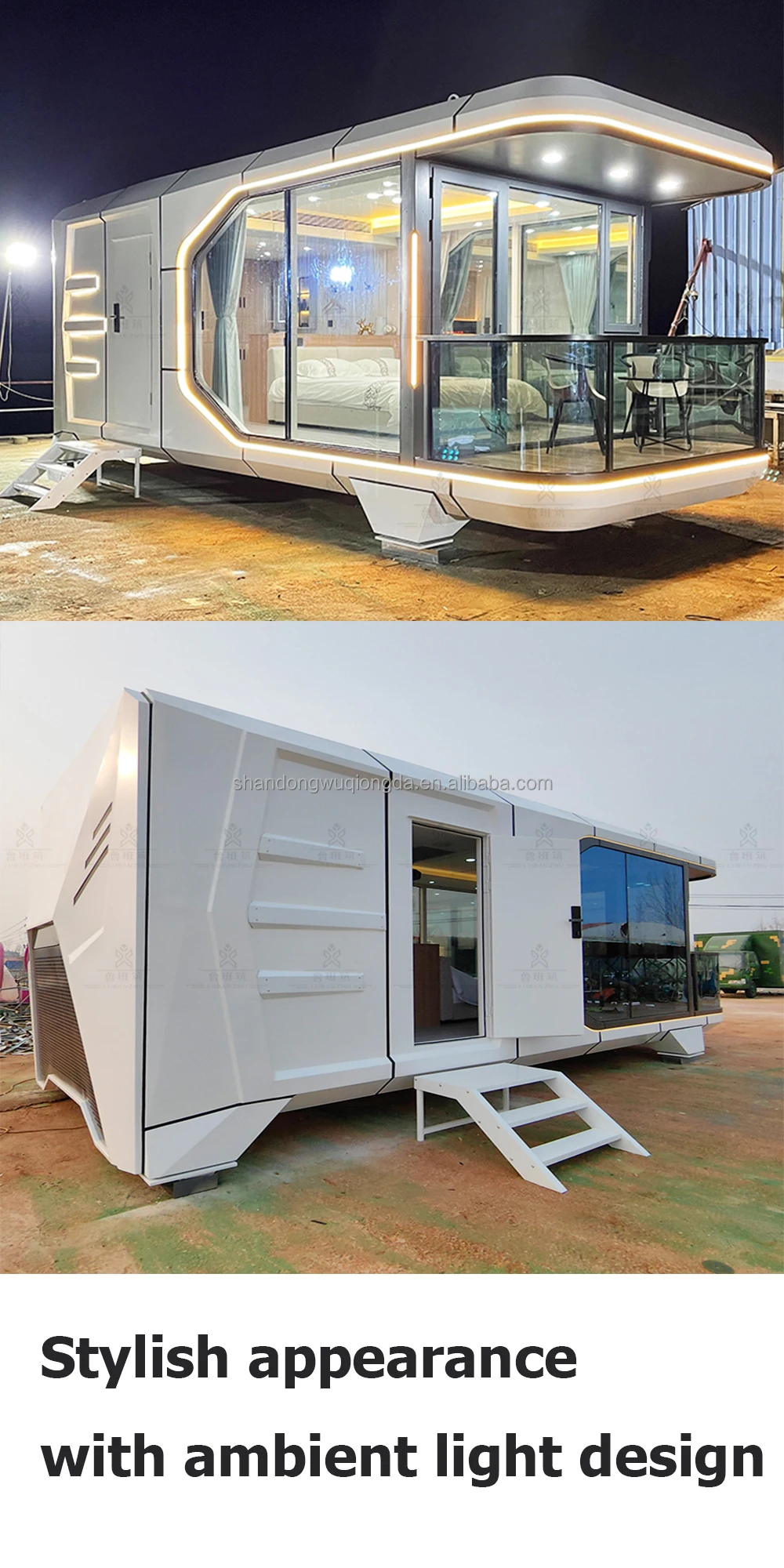 New Style Floating Boat Prefab Container Hotel House On Water Floating ...