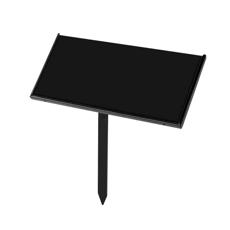 Outdoor Plaque Holder - Grave Marker Stand with Metal Stake