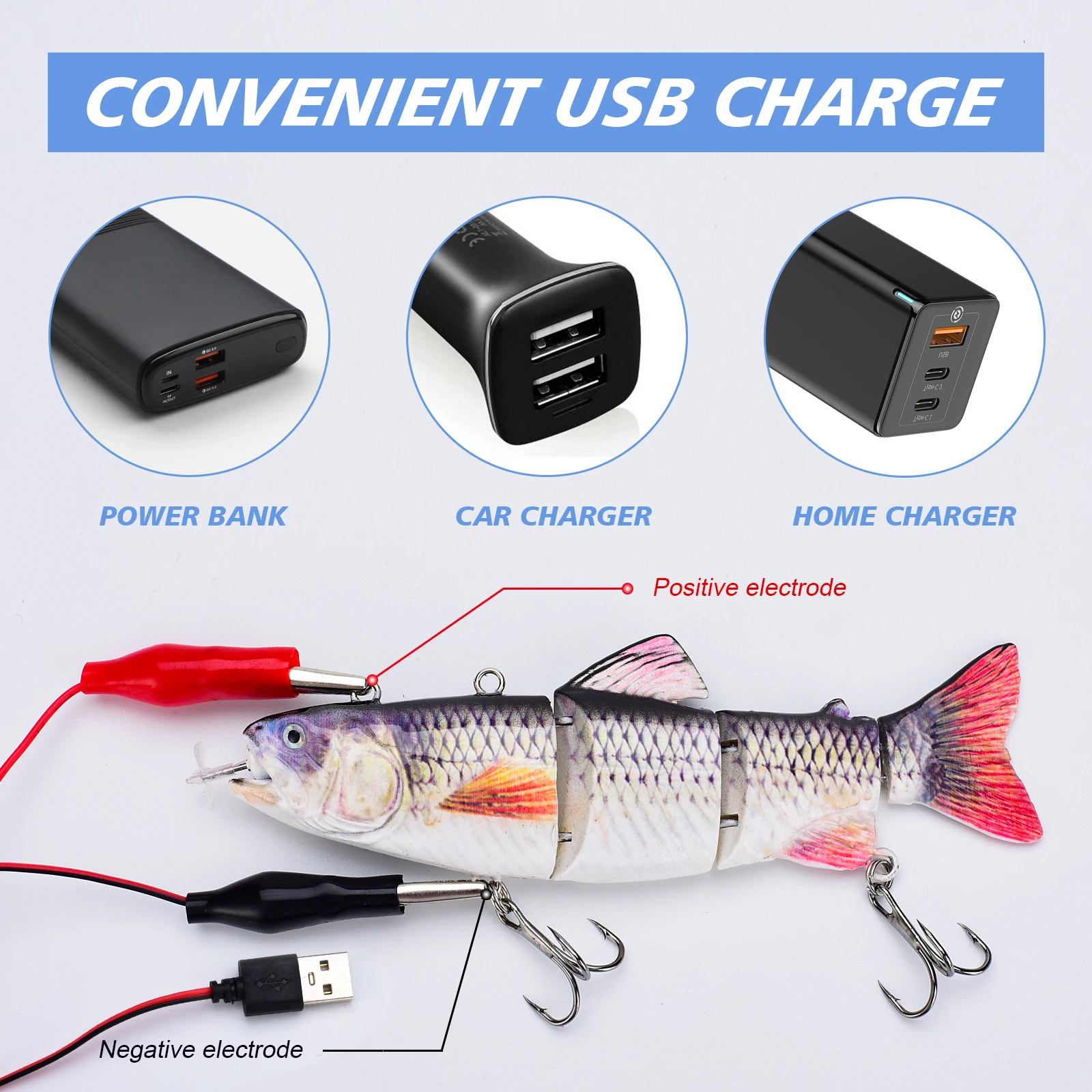 Robotic Fish Lure - 90mm Propeller-Driver Bait for Seawater Fishing