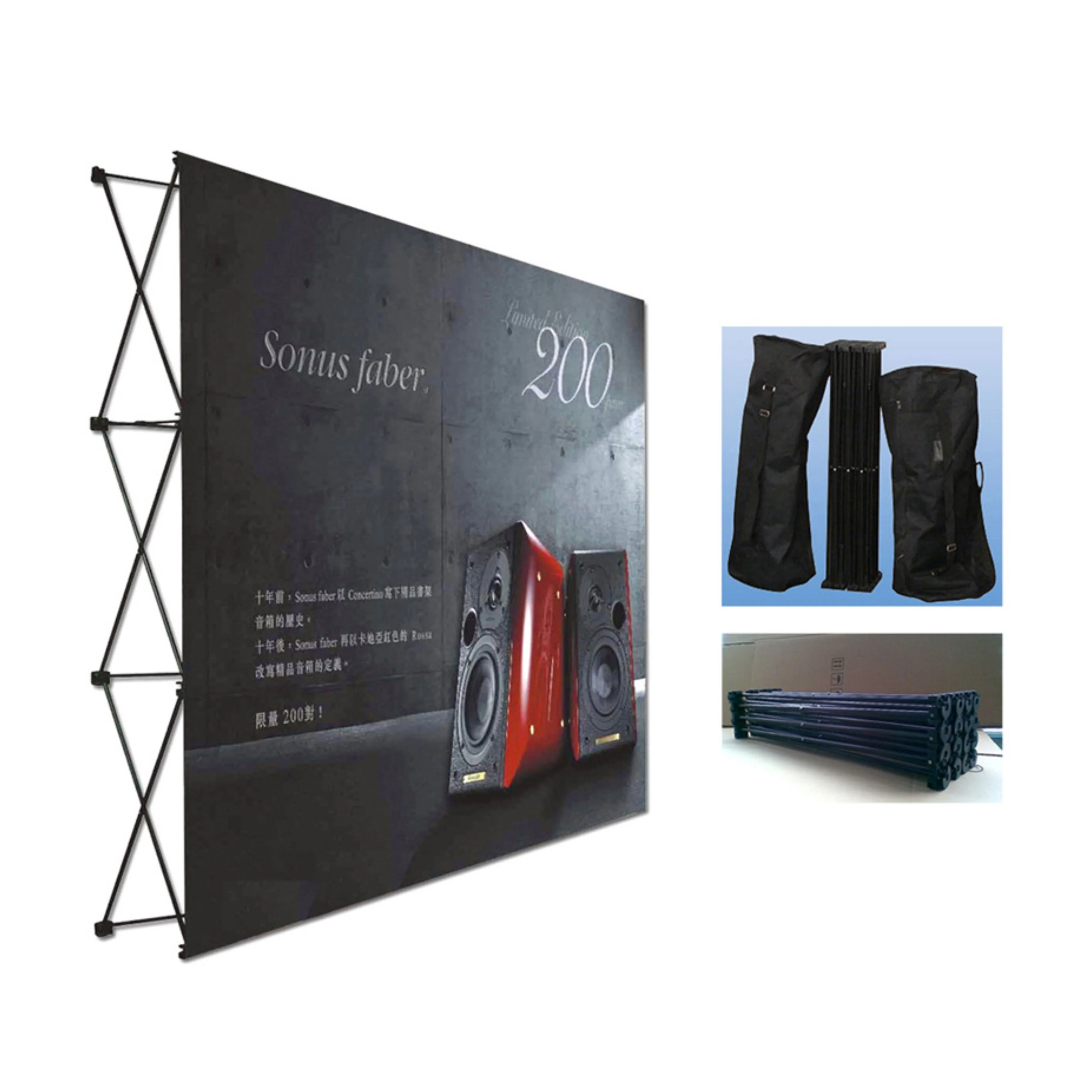 Aozhan Aluminum Pop Up Stand Backdrop Foldable Display Stands 10ft*10ft ...