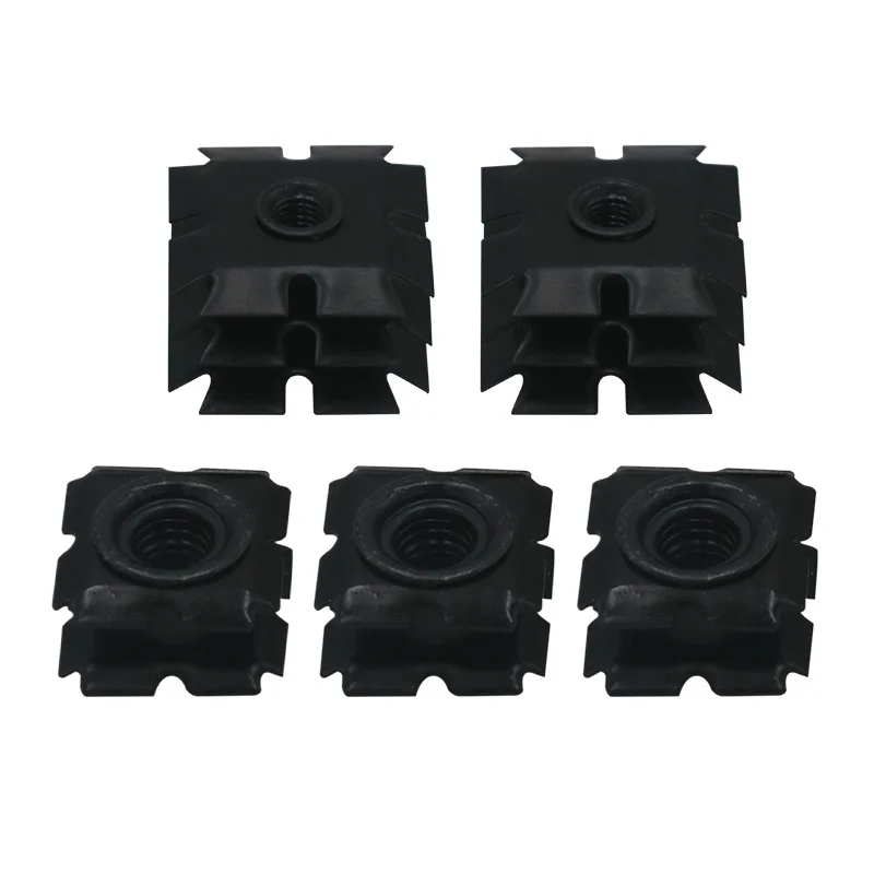 M4 M6 M8 Pipe Connector Threaded Inserts Nut for Steel Tubes