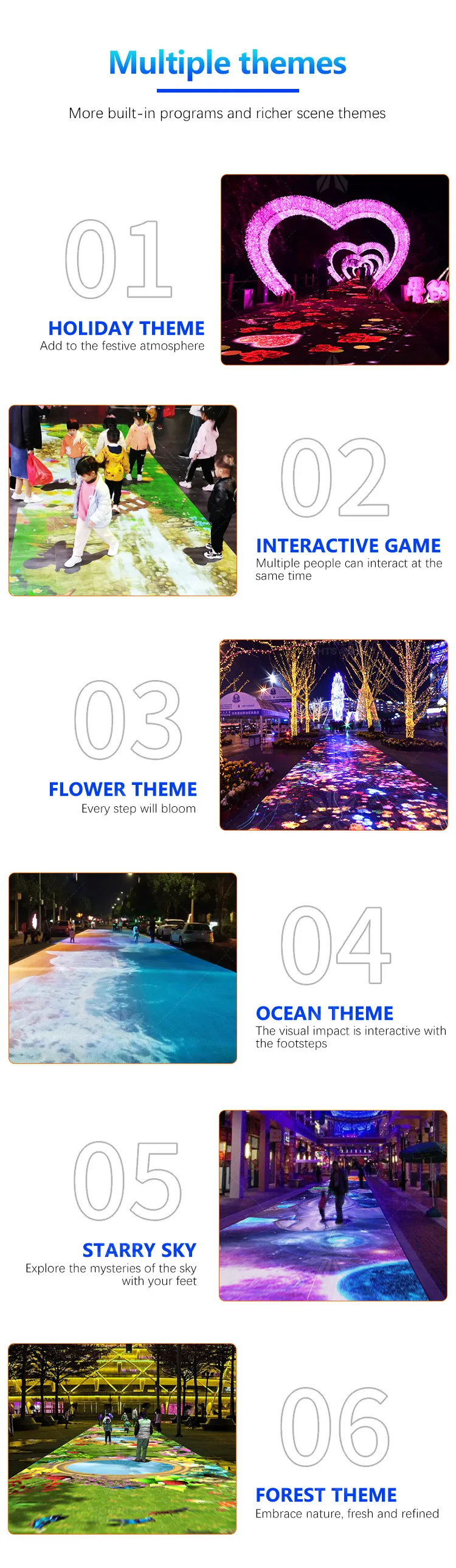 Outdoor Projection All-in-One Projector - 3000-5000 Lumens