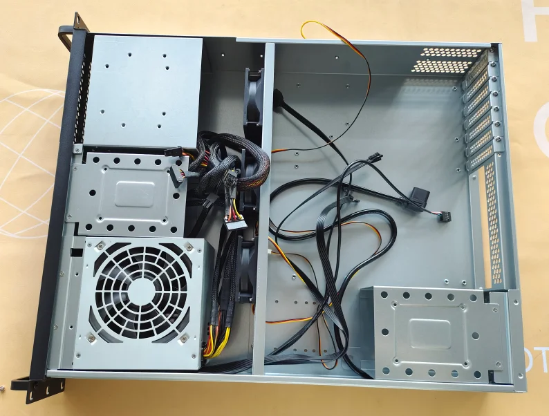 2u Industry Chassis 6Bays Server case 550mm Storage case Usb3.0 ...