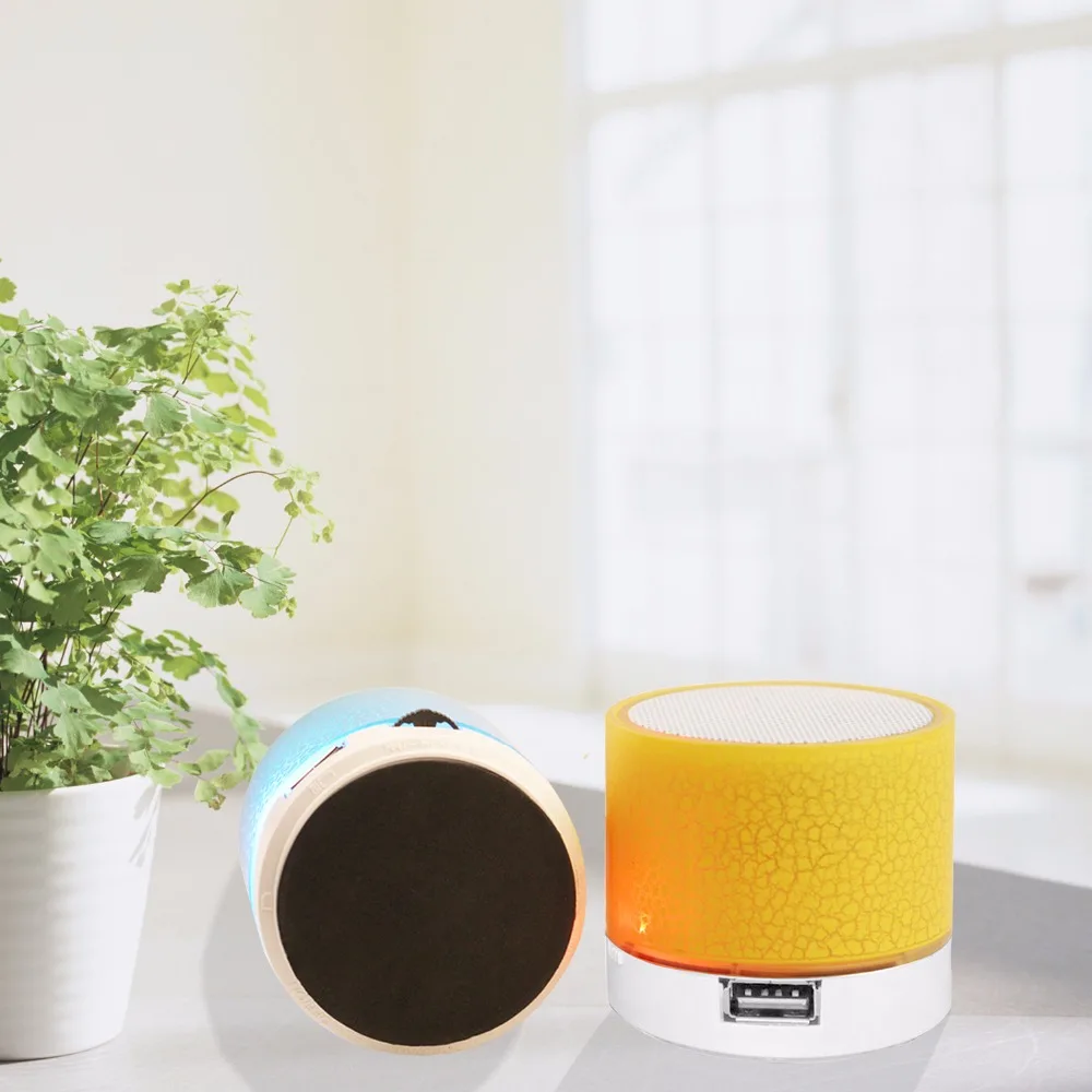 Top Portable Mini Audionic Lautsprecher Bass Colorful Led Sub Woofer ...