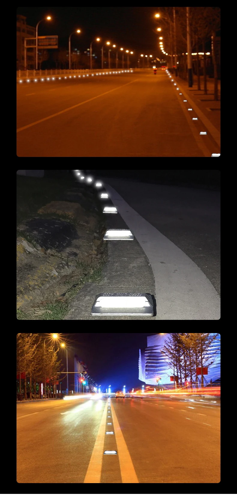 Factory Price Safety Reflector Lens Road Studs for Roadway Safety ...