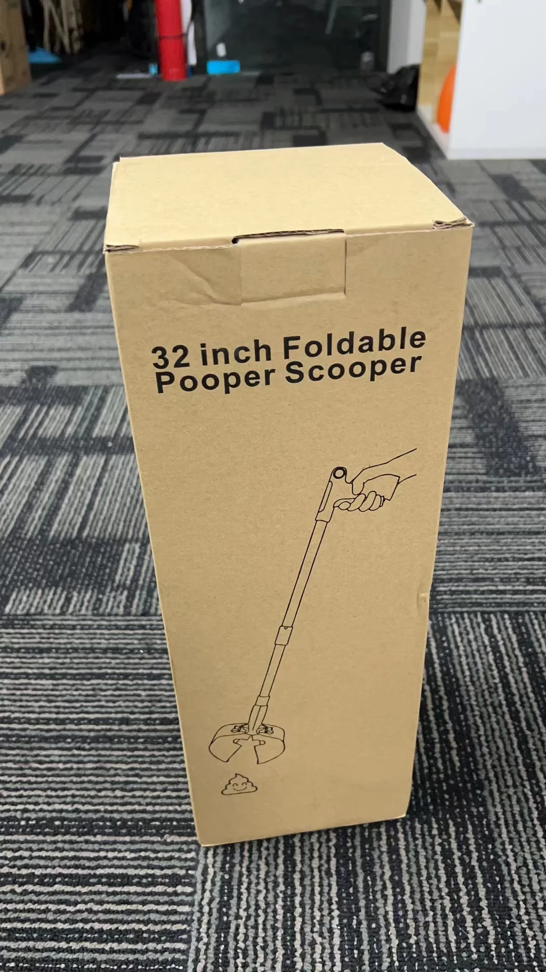 Custom Pet Waste Scoop Catcher Yard Outdoor Portable 32 Inch Long ...