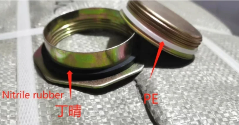 Bungs And Flanges For Oil Barrel Tri-sure Type Galvanized Steel Drum ...