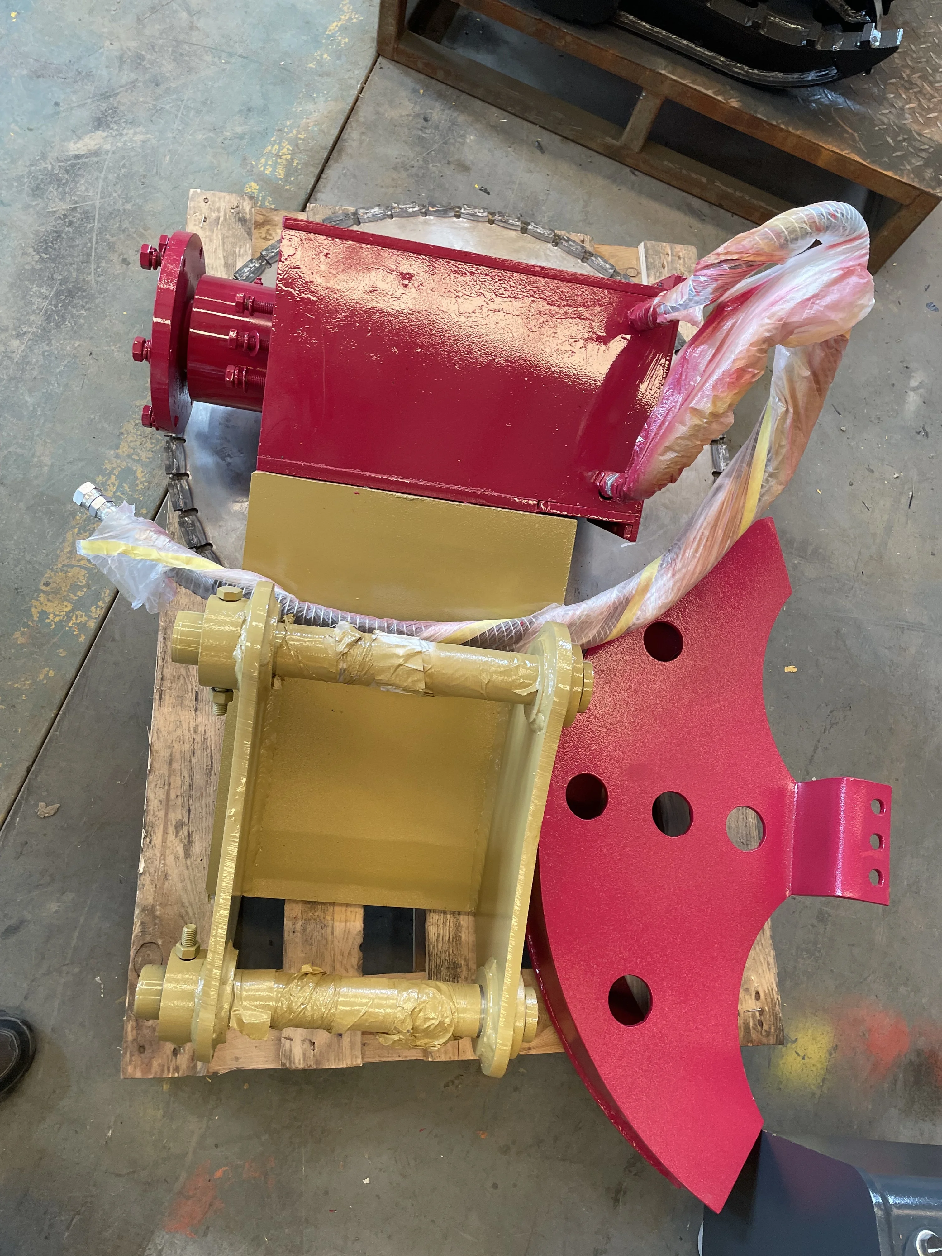 New Hydraulic Rock Cutting Customized Excavator Rock Saws - Buy ...