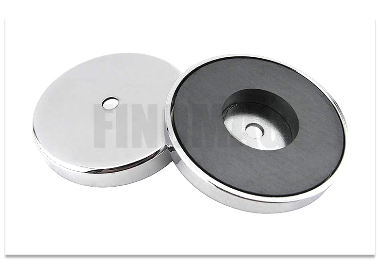 Heavy Duty Round Magnetic Base RB80 3.19" Dia Wall Mounting Magnets ...