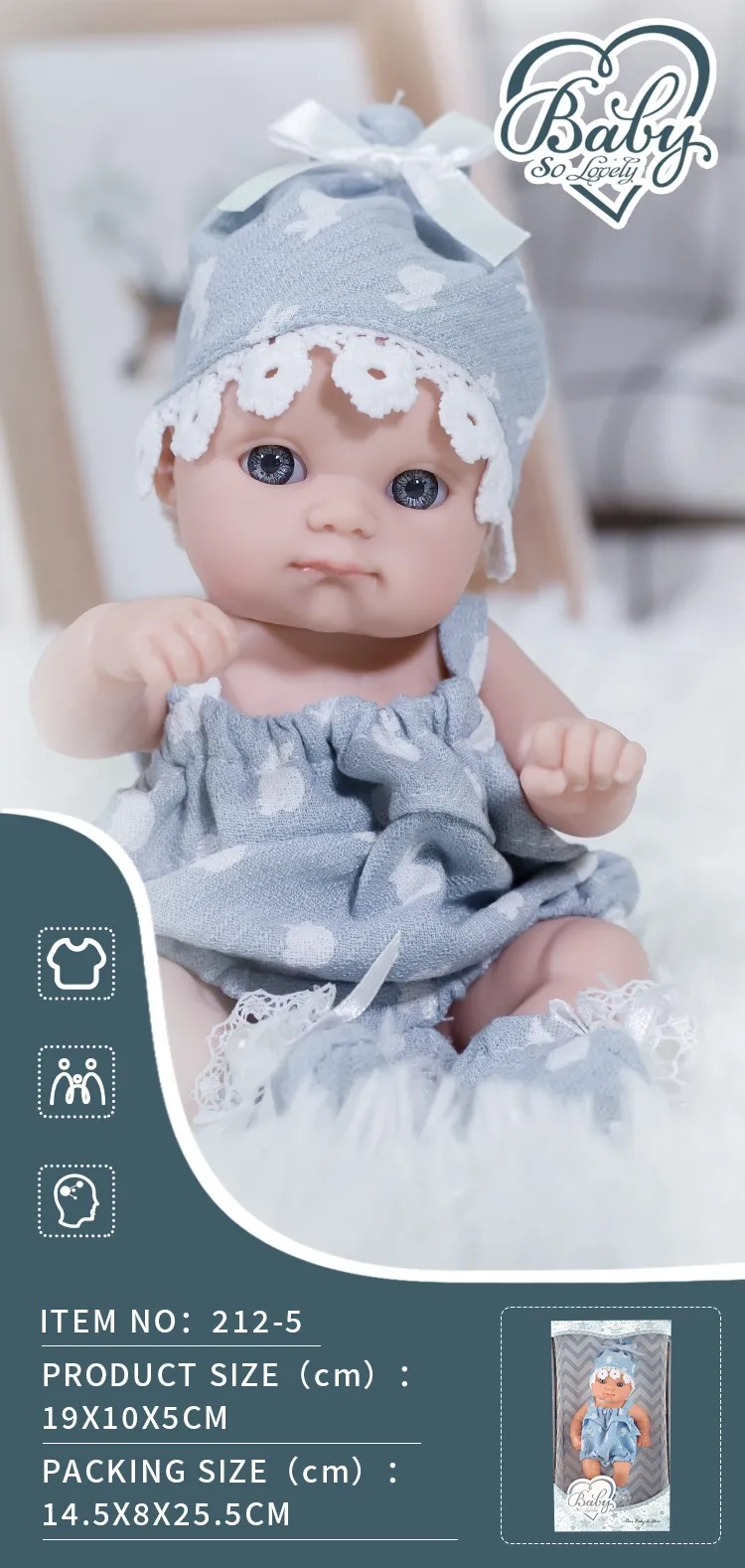 12 Inch Rebirth Simulation Realistic Newborn Pretend Play Full Body ... 12 Inch Rebirth Simulation Realistic Newborn Pretend Play Full Body ...