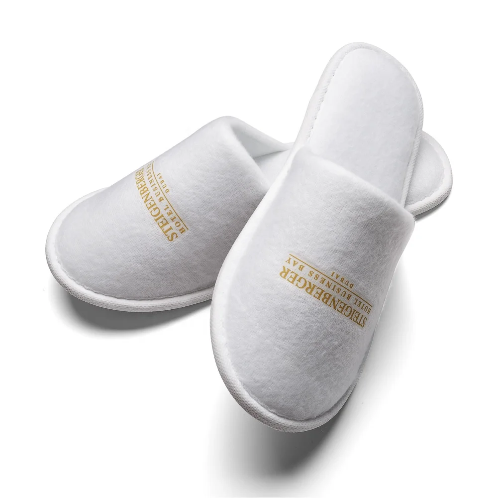 Wholesale White Hotel Slippers Luxury Cotton Hotel Slippers Disposable ...