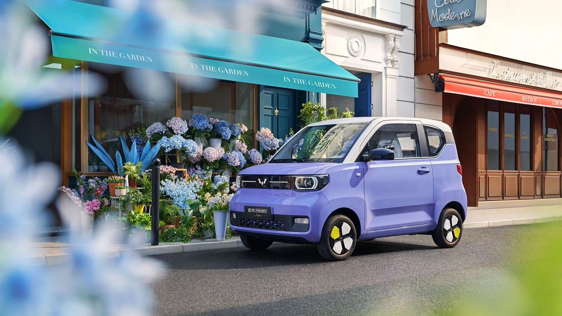 Wuling MINIEV Macaron - Colorful Electric Car from China