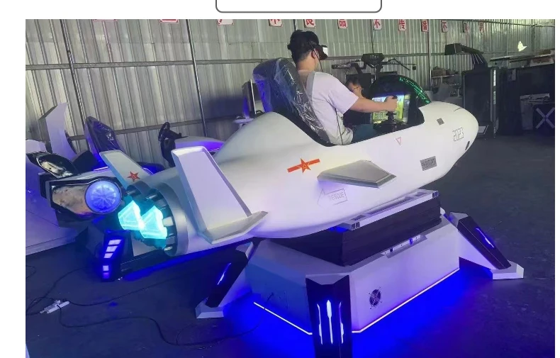 Outdoor VR Aircraft Flight Simulator 9D Flight VR Simulator