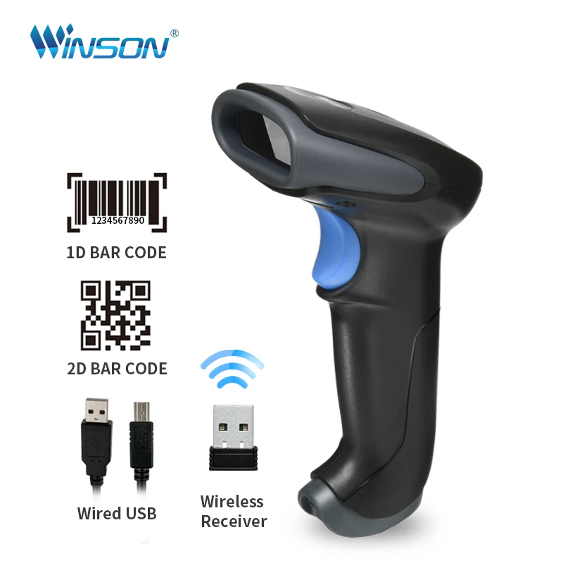 Qr Code Scan Gun 2d Android Barcode Scanner Cmos Barcode Reader 1d 2d ...
