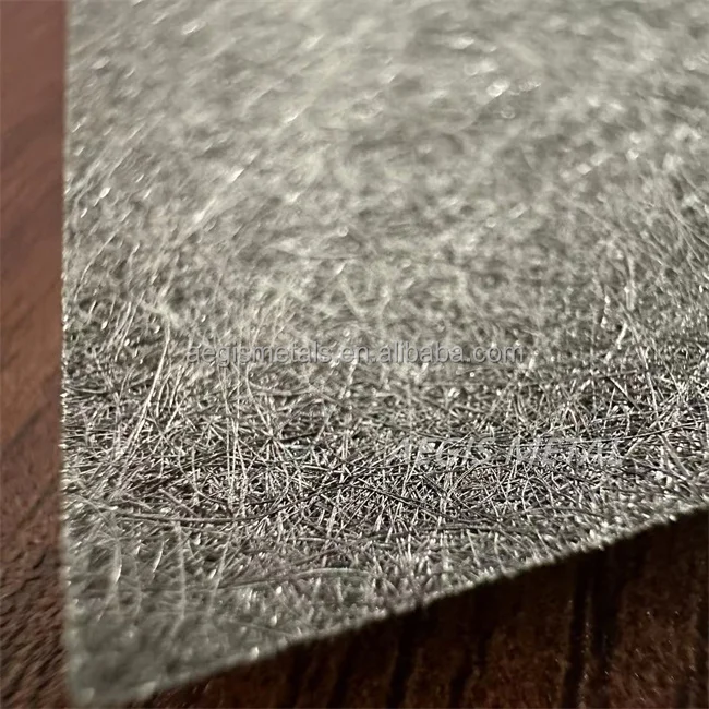 Porous Metal Sintered Fiber Felt Titanium/nickel/stainless Steel 304 ...