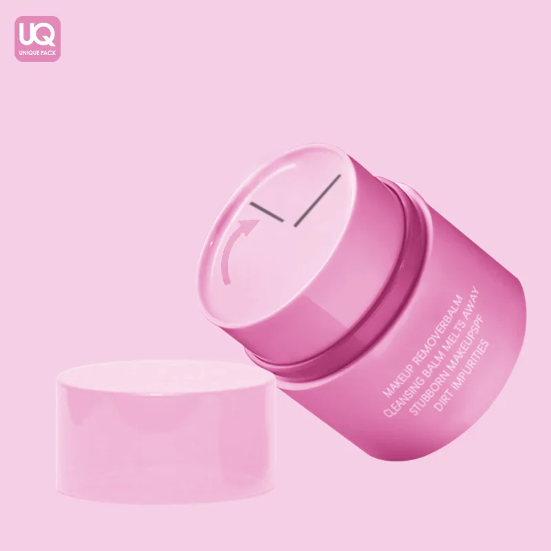 Customized Rotate Design 50g Makeup Remover Balm Plastic Jar Cosmetic ...