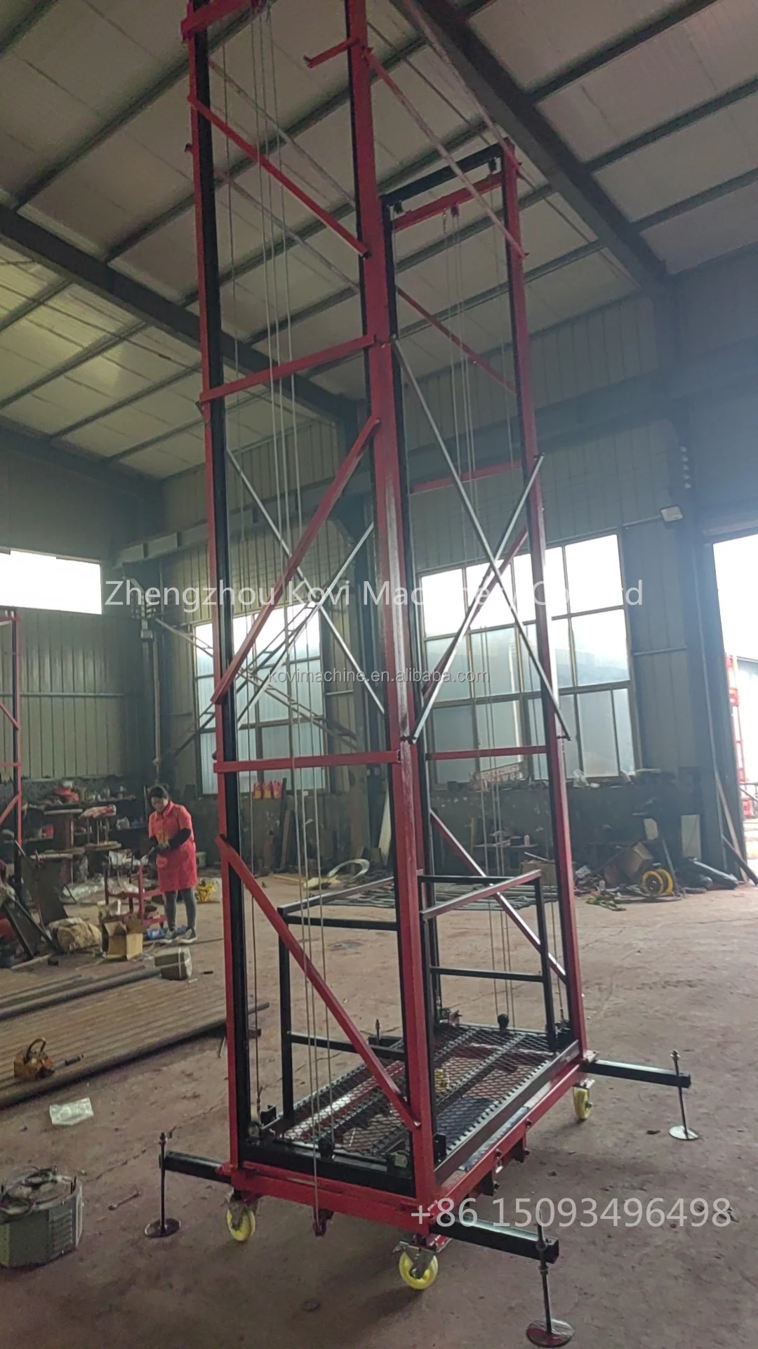 Electric Lifting Scaffolding - Portable and Efficient