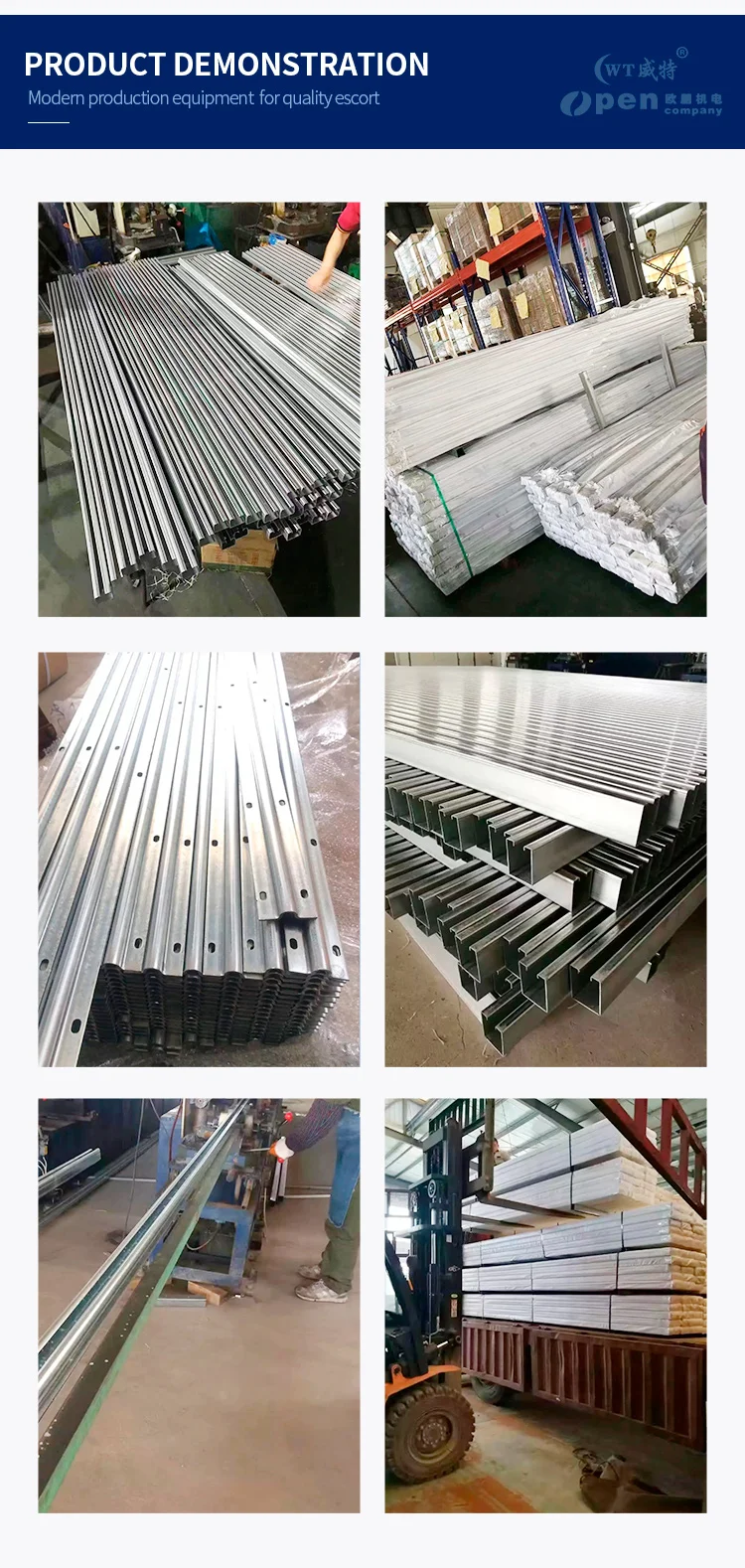 Galvanized Iron V-Groove Sliding Door Track - Durable & Smooth