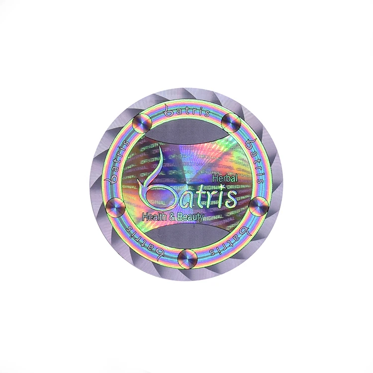 3D Hologram Printing - Secure Custom Stickers for Cosmetics