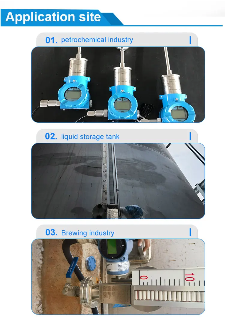 SMF300 Magnetic Level Gauge - Accurate Water Tank Measurement