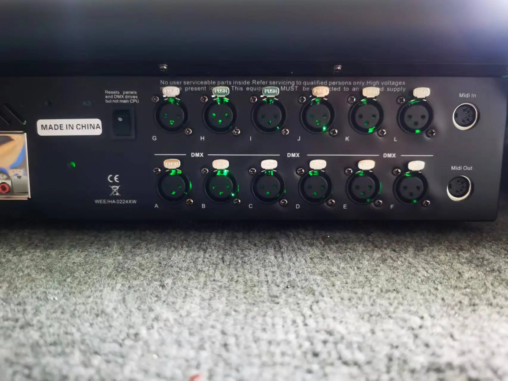 Hat Screen Dmx512 Consola De Iluminación Generación 2 Tiger Touch I5/i7 ...