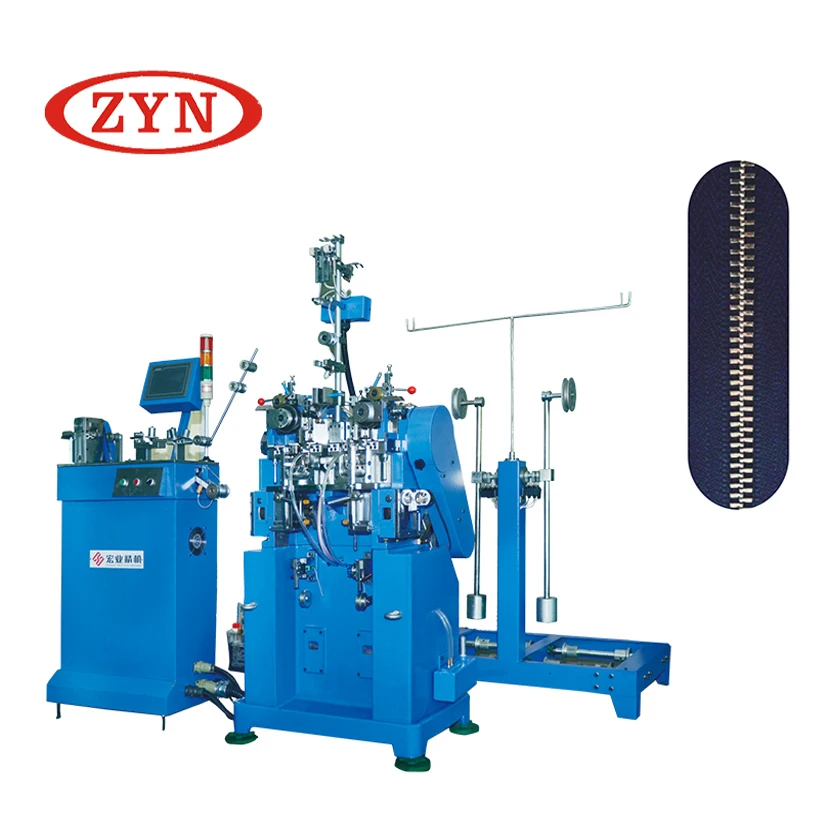 ZYN 2022 Automatic Y Teeth Machine for Metal Zipper Production